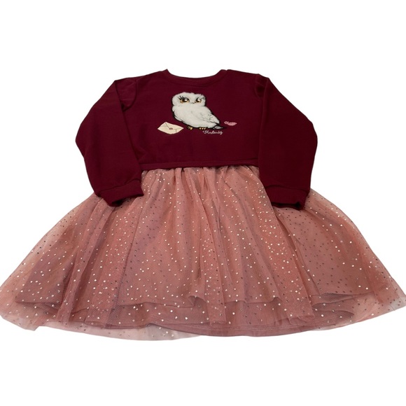 H&M | Dresses | Hm Harry Potter Hedwig Size 8 Dress | Poshmark